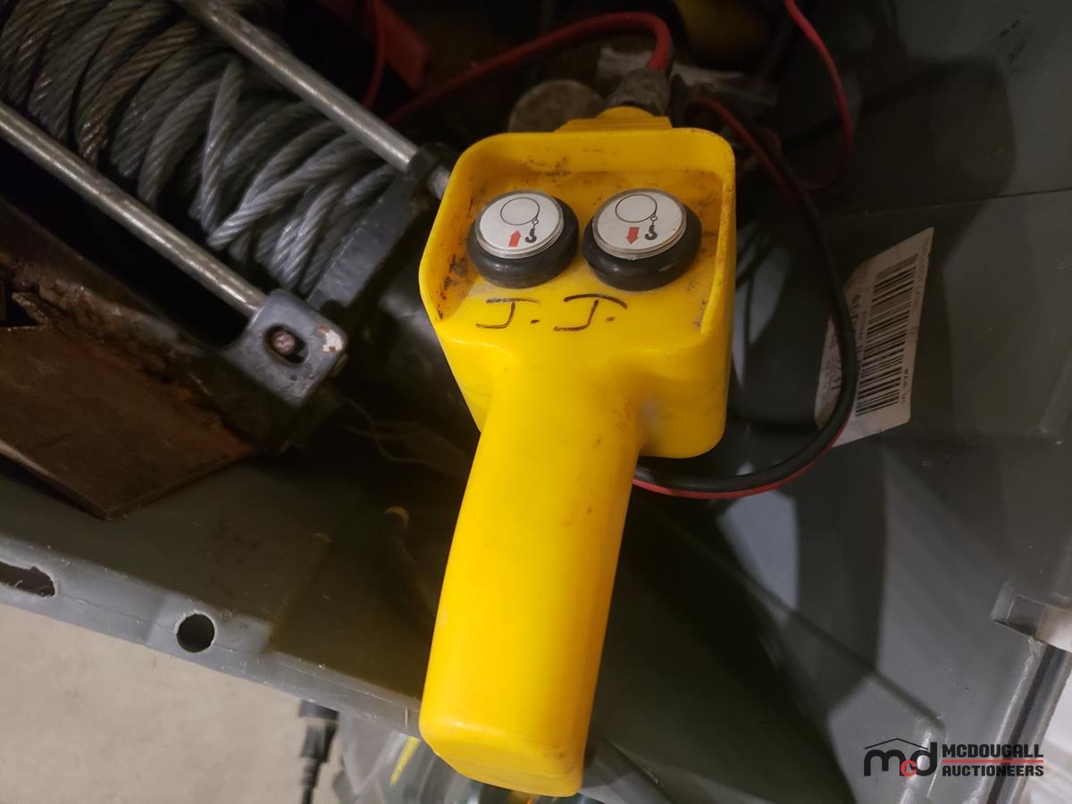 Electric Winch, Tie Downs & Misc. Items